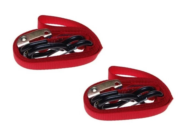 SANGLES DE SERRAGE 183cm 272kg Moto Sangles à attacher rouge ...