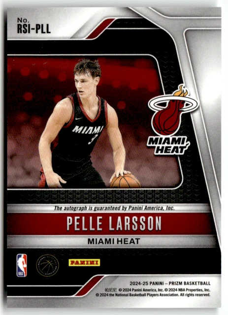 2024-25 PANINI PRIZM NBA N º Rsi-Pll Pelle Larsson Rookie Coche EUR 13,72 - PicClick ES