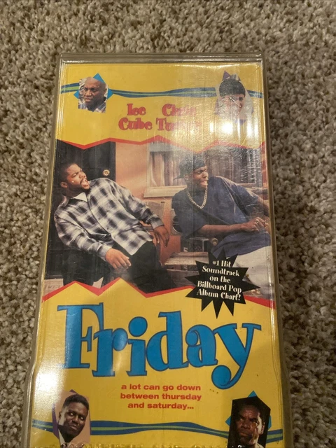 NICE VHS ICE Cube Chris Tucker FRIDAY Comedy MINTY Hip Hop $10.00 ...
