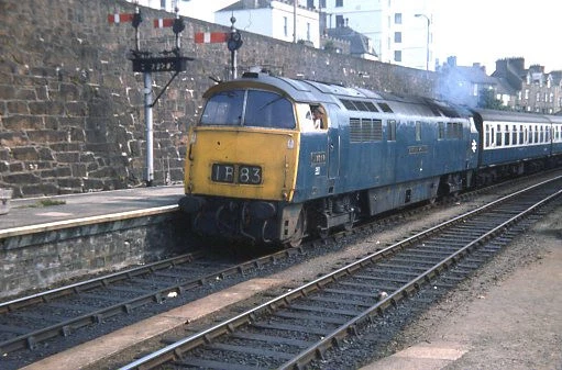 ORIGINAL COLOUR SLIDE of D1049 BR class 52 Western diesel hydraulic loco £5.99 - PicClick UK