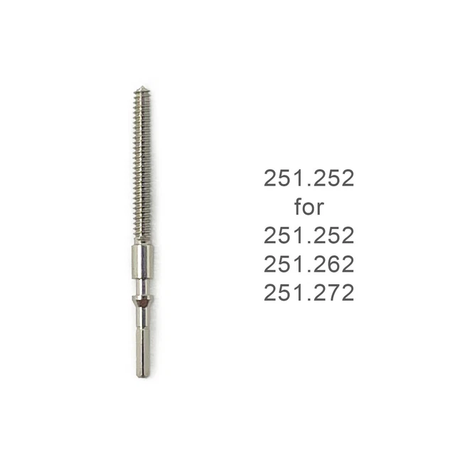 MONTRE AUTOMATIQUE TIGE pour ETA Mouvement 251.252, 251.262, 251.272 ...