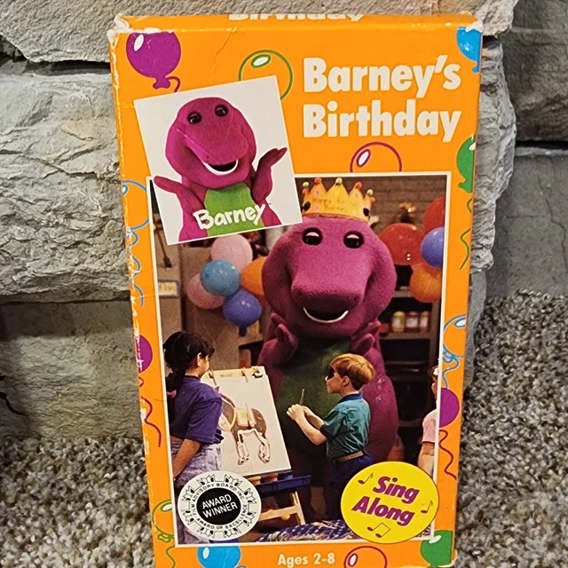 LOT OF 3 BARNEY & Friends VHS, Alphabet Zoo, Best Manners, Birthday ...