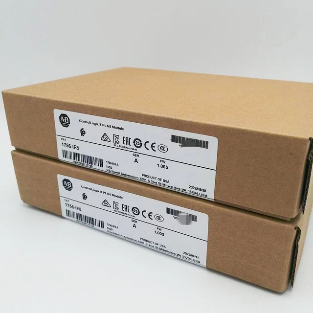 NEW ALLEN-BRADLEY 1756-IF8 ControlLogix 8 Point A/I Module 1756-IF8 AB ...