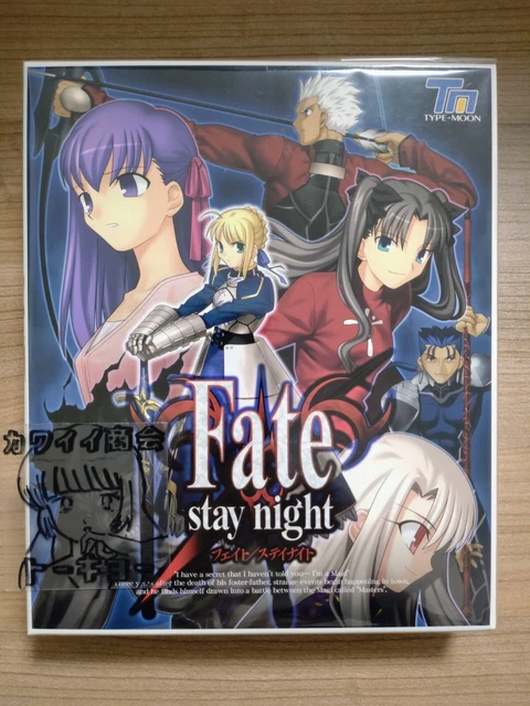 FATE STAY NIGHT Limited Edition PC Game Windows CD-ROM NTSC-J TYPE MOON ...