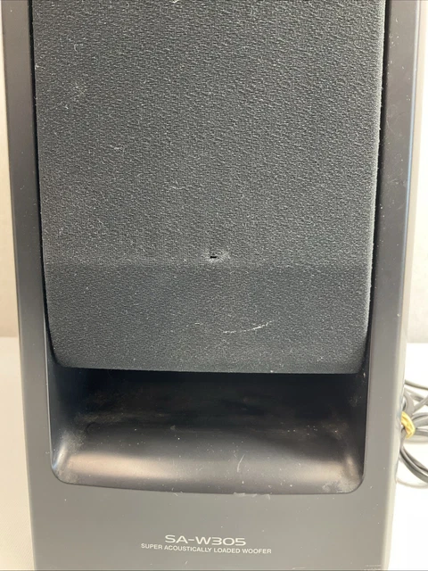 SONY SA-W305 ACTIVE Subwoofer - Magenetically shielded 6,3/4" (16 cm ...