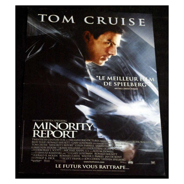 MINORITY REPORT AFFICHE de film 40x60 - 2002 - Steven Spielberg, Tom ...