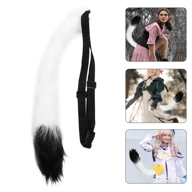VÊTEMENTS DE QUEUE D'animal Cosplay Tenues Loup Décorer Animaux EUR 12 ...
