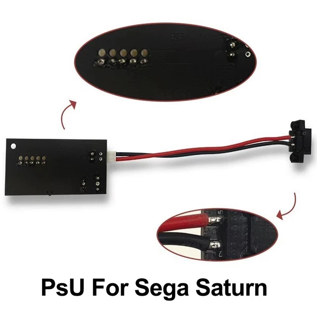 CARTE ALIMENTATION USB C 12V 3A pour Consoles pour for saturn VA1 VA2 ...