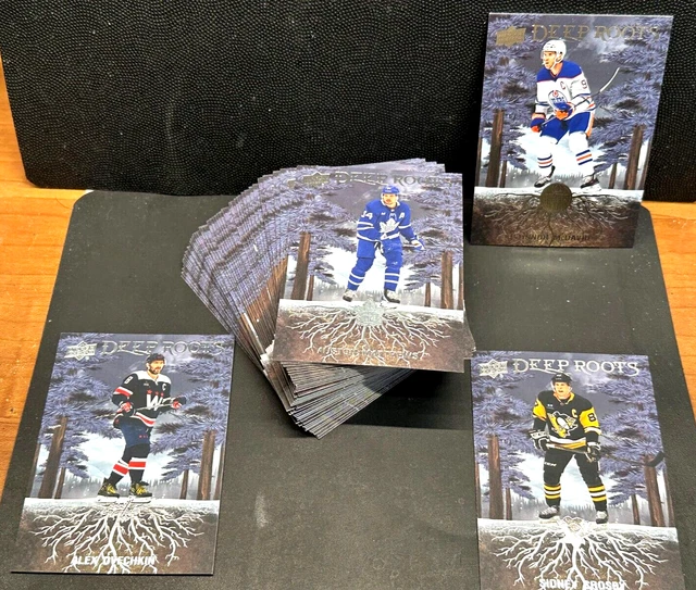 2023-24 UPPER DECK NHL Series 2 Deep Roots jeu complet de 50 cartes ...