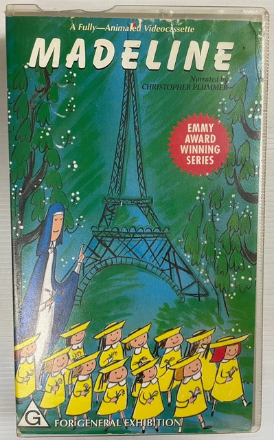 MADELINE VHS VIDEO Cassette Tape PAL G 1998 Clear Small Box $22.99 ...