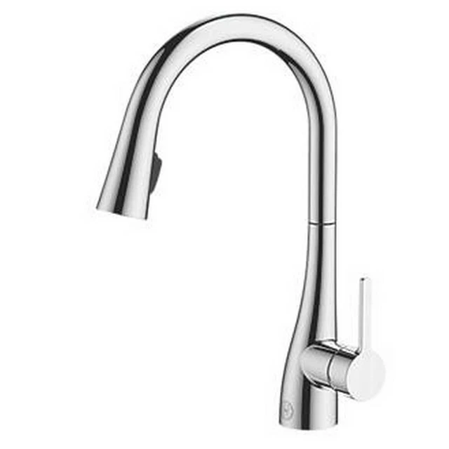 WATERSMITH HERITAGE OXFORD Pull-Out Spray Mono Mixer Kitchen Tap Chrome ...