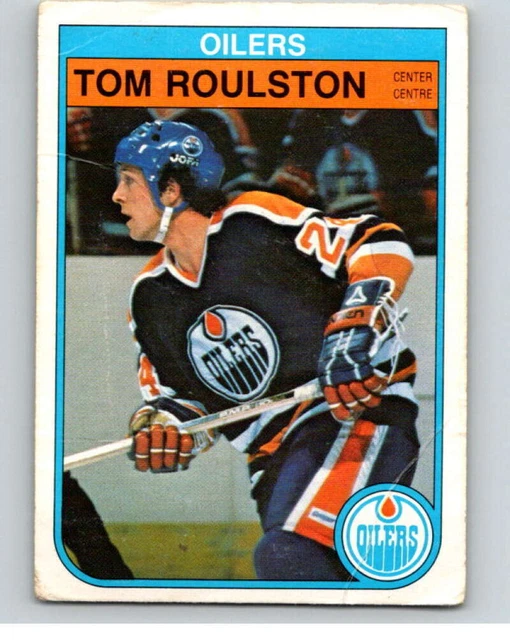 1982-83 O-PEE-CHEE #118 Tom Roulston RC Rookie Edmonton Oilers V57908 ...