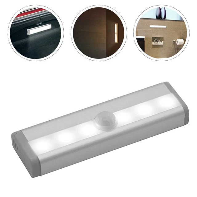 SENSOR LIGHT LED Cupboard Lights Wireless Wardrobe Lamp Infrared £9.48 ...