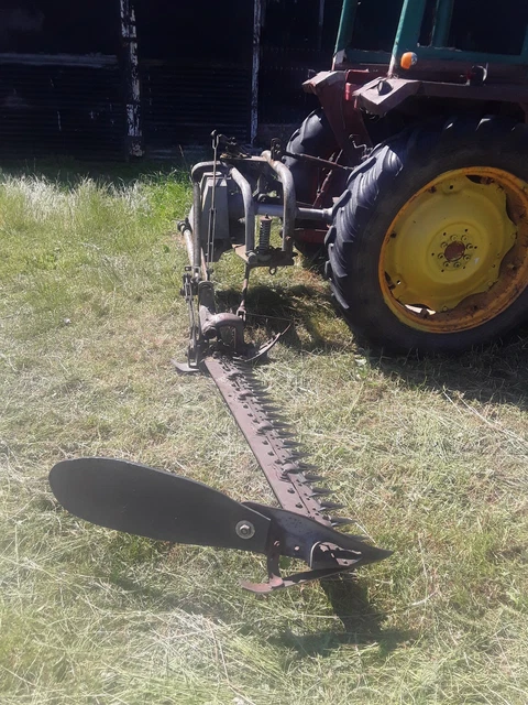MASSEY FERGUSON FINGER Bar Mower , New Set Of Blades Fitted , £151.50 ...