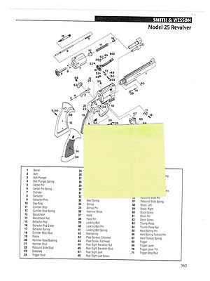 TAURUS MODEL 76 und model 80 revolver explosionszeichnung parts 2011 ad ...