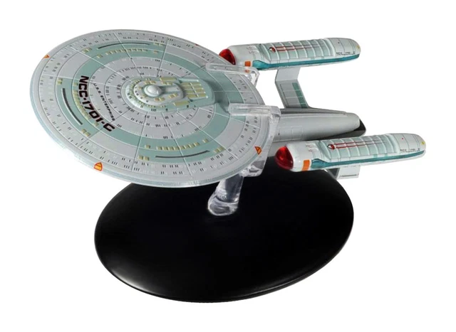 U.S.S. ENTERPRISE NCC-1701-C - Star Trek Metal Starship Model Diecast ...