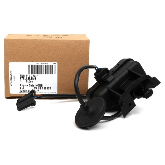 ORIGINAL VW SERVOMOTOR fuel flap fuel cap actuator Golf Tiguan ...