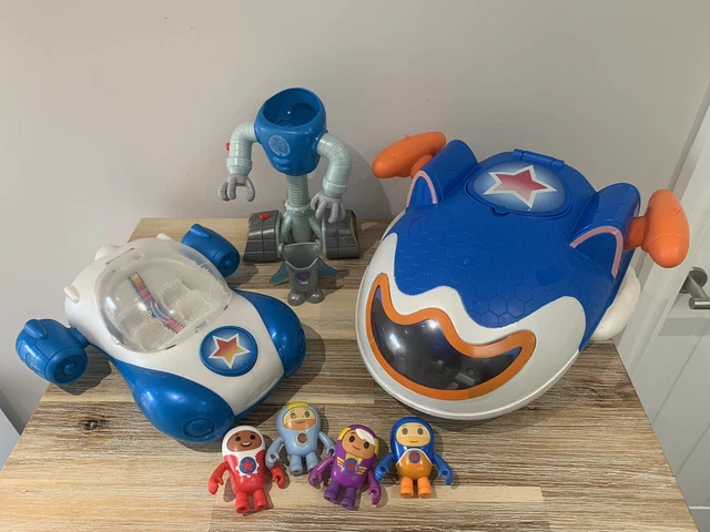 CBEEBIES GO JETTERS Jetpad Vroomster Go Giant 4 Figure Bundle Xuli Foz ...