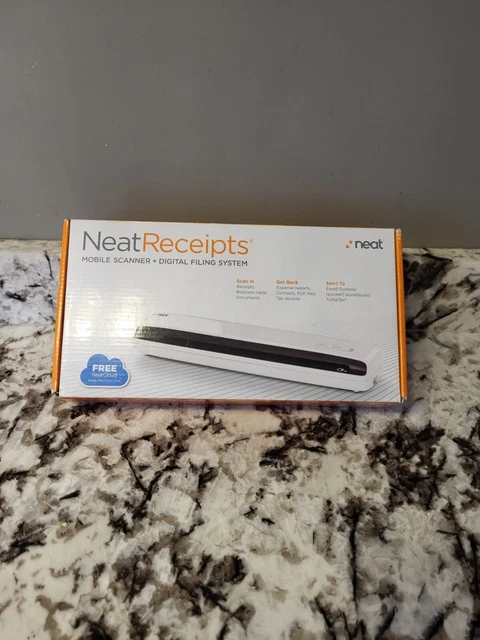 NEATRECEIPTS MOBILE DOCUMENT Scanner & Digital Filing System W CD And ...