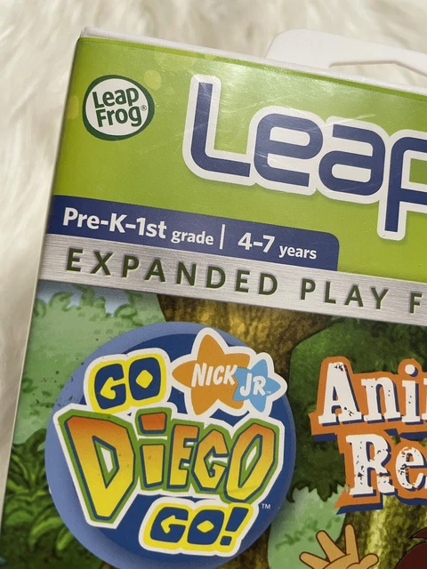 LEAPFROG LEAPSTER LEARNING Game Go Diego Go Animal Rescuer Game And ...