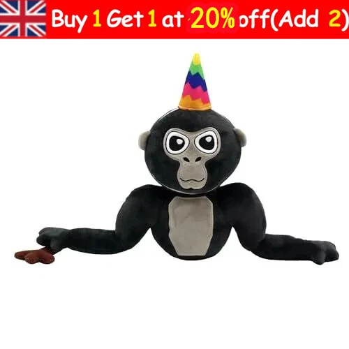 GORILLA TAG GORRILA Plush Stuffed Toy for Game Lovers Christmas Gifts ...