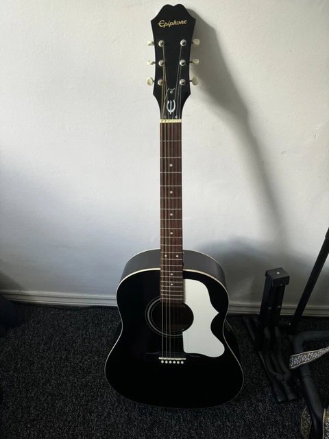 EPIPHONE BLACK 1963 EJ-45/EB Limited Edition Acoustic Guitar 2014 £180.00 - PicClick UK