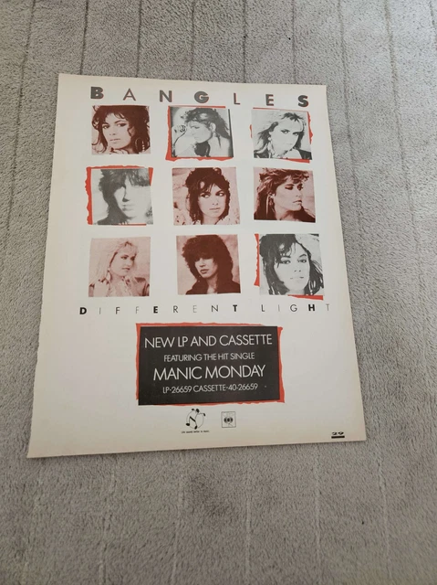 FRAMED MAGAZINE ADVERT 11X8.5" Bangles : Different Light £24.99 ...