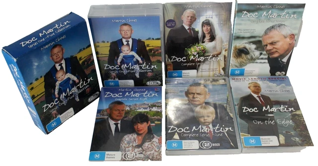 DOC MARTIN DVD Season 1-9 Complete Series + On The Edge Movie Reg 4 PAL ...
