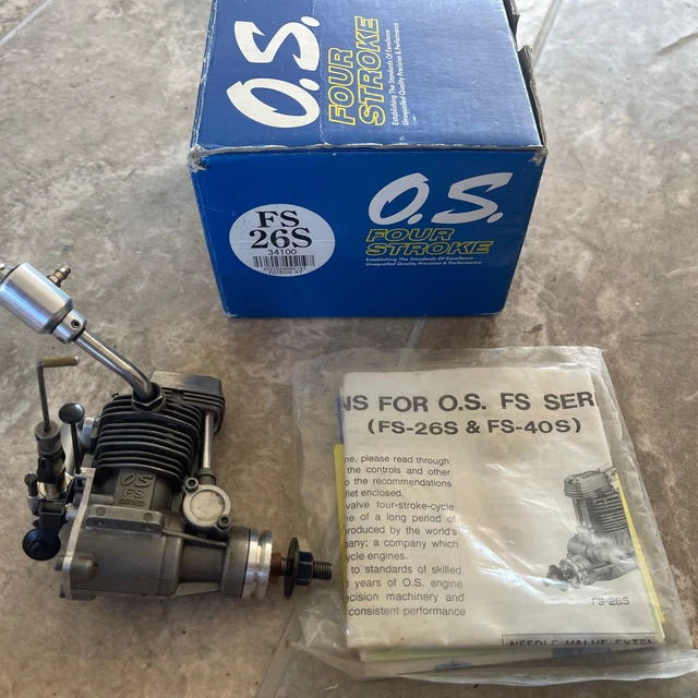 OS FS-26S SURPASS motore aereo RC 4 tempi 34100 EUR 193,00 - PicClick IT