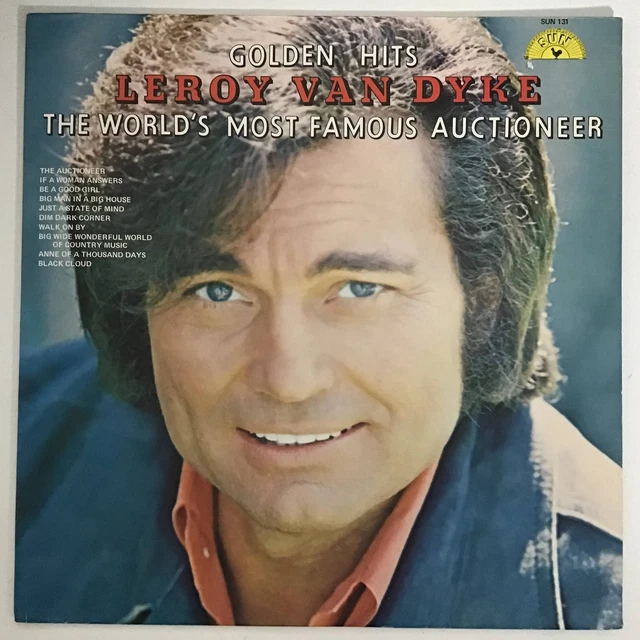 LEROY VAN DYKE The World's Most Famous Auctioneer Ex+ 1974 USA Sun ...