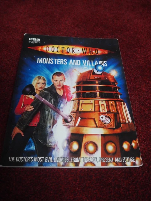 DOCTOR WHO MONSTERS And Villains and Aliens and Enemies 2 Books £2.77 ...