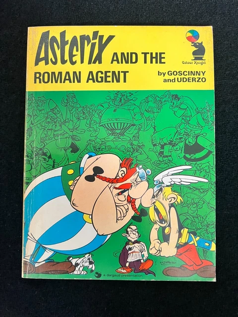 ASTERIX AND THE Roman Agent 1976 vintage comic 1970s EUR 10,15 - PicClick IT