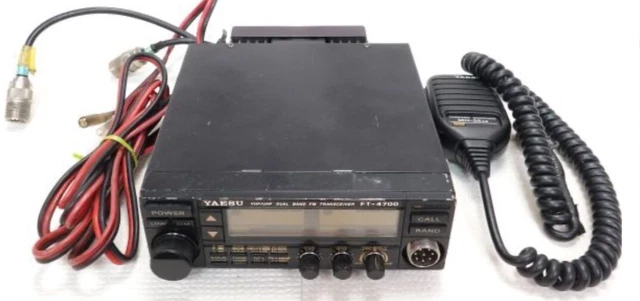 ÉMETTEUR-RÉCEPTEUR DOUBLE BANDE MARS MOD YAESU FT-4700H 144/430 MHz VHF ...
