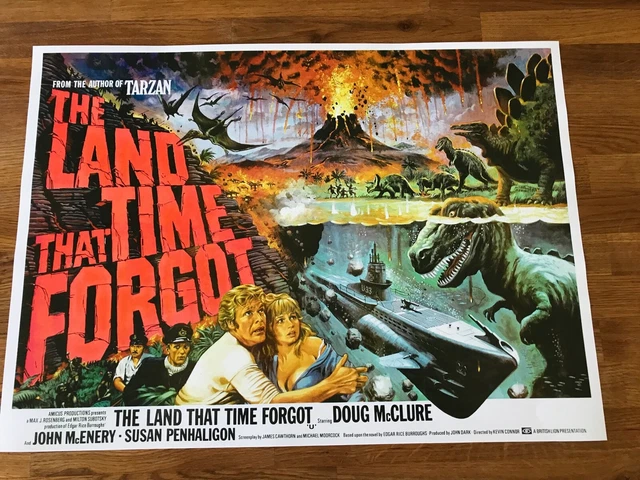 MOVIE POSTER THE Land that Time Forgot 420mm x 594mm (A2 size) EUR 4,71 ...