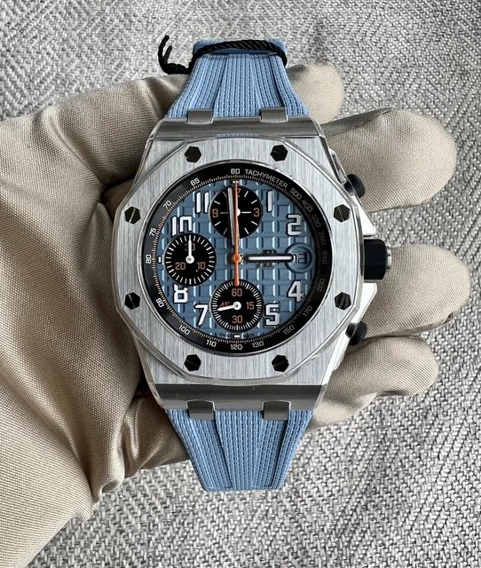 AUDEMARS PIGUET ROYAL Oak Offshore "Tiffany Blue" 2023 Unworn Complete ...