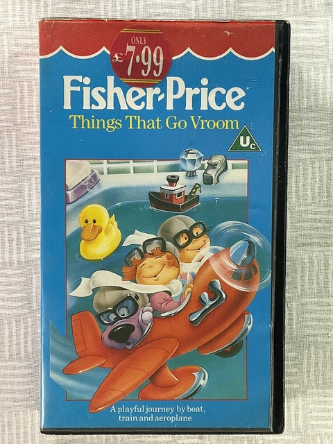 FISHER PRICE THINGS That Go Vroom VHS Animated 1988 £5.00 - PicClick UK