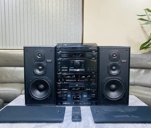 TECHNICS SU-X502 HIFI Separates Stereo Stack System SB-CS95 Speakers ...