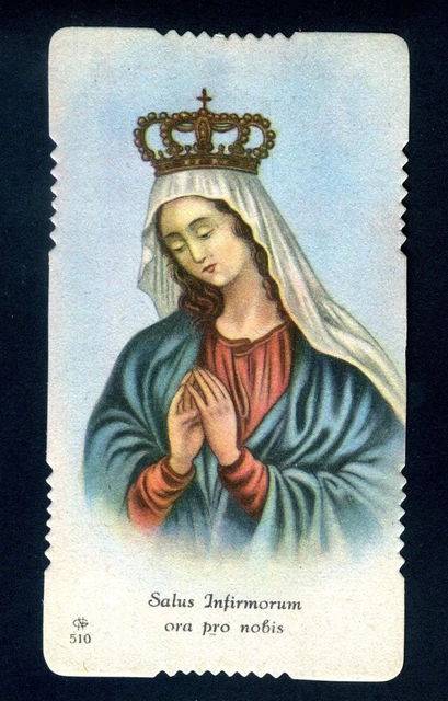 SANTINO - IMAGE PIUSE - HOLY CARD Madonna S.S VERGINE MARIA EUR 5,00 ...
