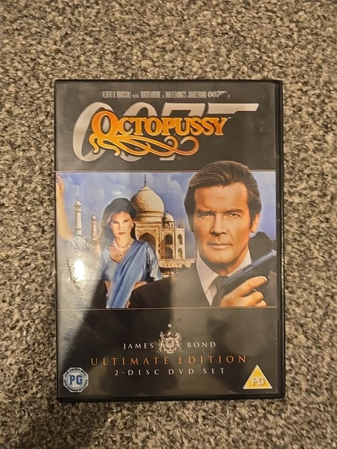 OCTOPUSSY ULTIMATE EDITION Dvd 2 Disc Set Roger Moore James Bond 007 EUR 1,16 - PicClick IT