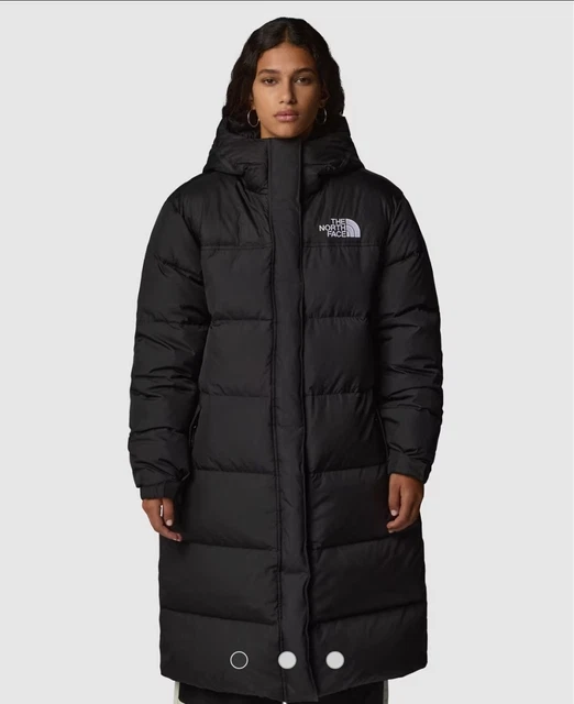 THE NORTH FACE W nuptse parka puffer jacket in black Size S £260.70 ...