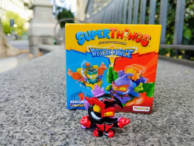 MOONARCHAOS ULTRA RARE Superzings Rescue Force Superthings Series 10 🙂 ...