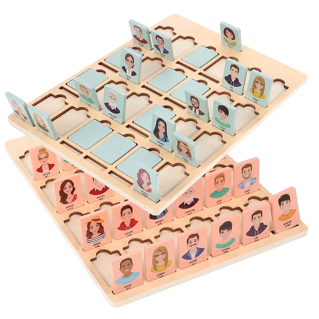 JOUETS ÉDUCATIFS POUR Tout-petits Qui Suis-je Jeu De Société EUR 45,29 ...