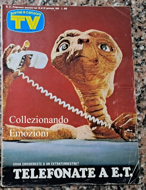 TV SORRISI E CANZONI N.3 1983-E.T.-Dori Ghezzi-Henry Fonda-Celentano ...
