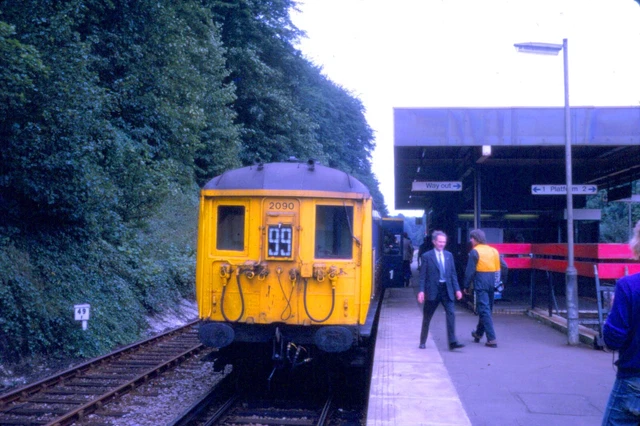ORG SLIDE 35MM Electric Multiple Unit Sr Emu Class 401 2-Bil Br Blue ...