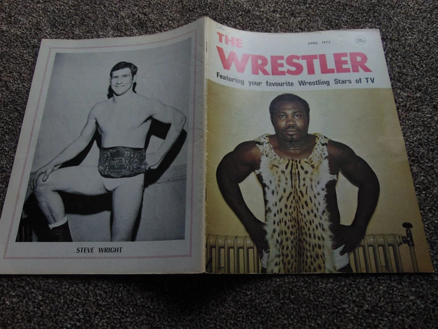 THE WRESTLER MAGAZINE (British wrestling, H Boy Zimba, Wayne Bridges ...