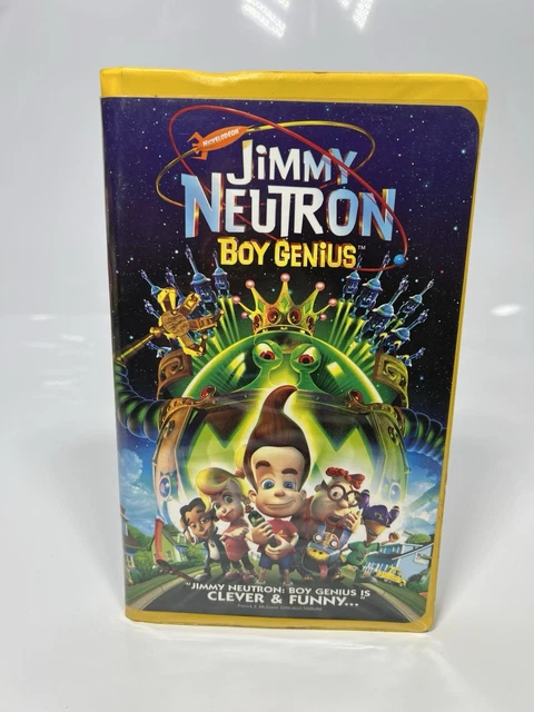 JIMMY NEUTRON: BOY Genius (VHS, 2002, Clam Shell) £12.53 - PicClick UK