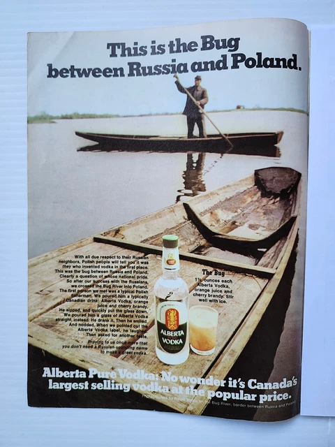 VINTAGE ALBERTA PURE Vodka 1974 Magazine Ad $14.99 - PicClick CA