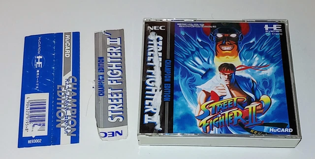 STREET FIGHTER II 2 Champion Edition PC Engine Turbografx Japan Import ...