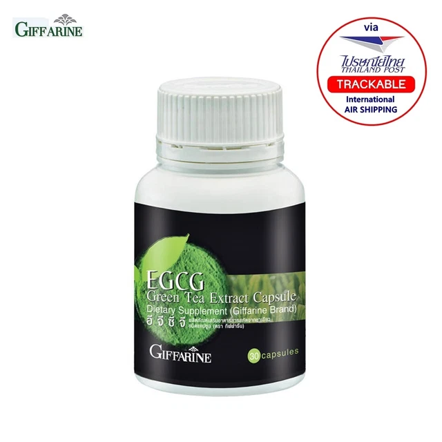 EGCG GREEN TEA Extract Capsule_Brain_Memory_LDL_Fat Burn_Bone 30Caps ...