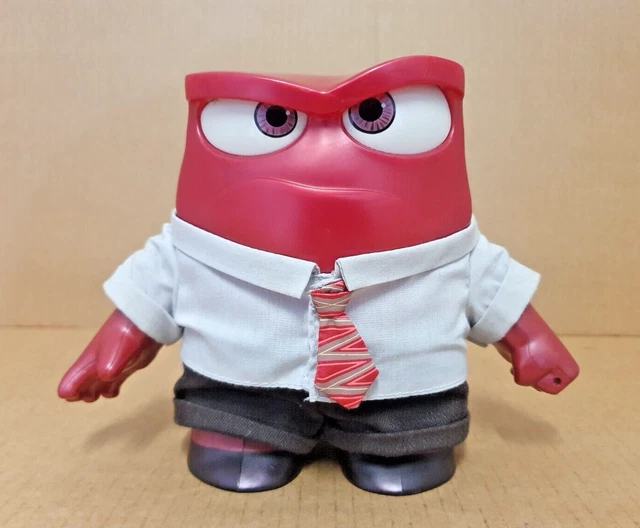 DISNEY INSIDE OUT DELUXE TALKING ANGER with Lights & Sounds - Says 13 ...